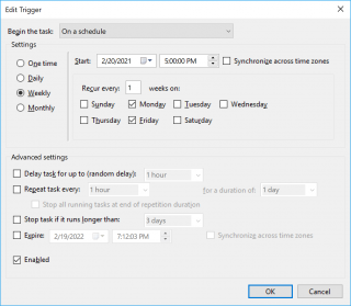 How to Set up Printing at a Specific Time (Scheduled Printing)