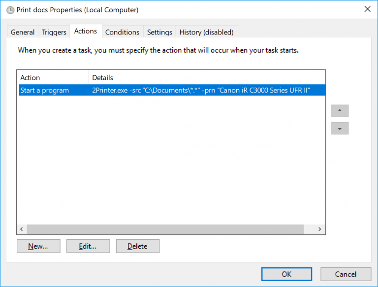 How to Set up Printing at a Specific Time (Scheduled Printing)