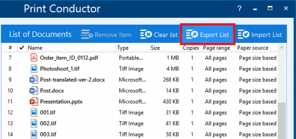 How to Add Files for Printing in Print Conductor