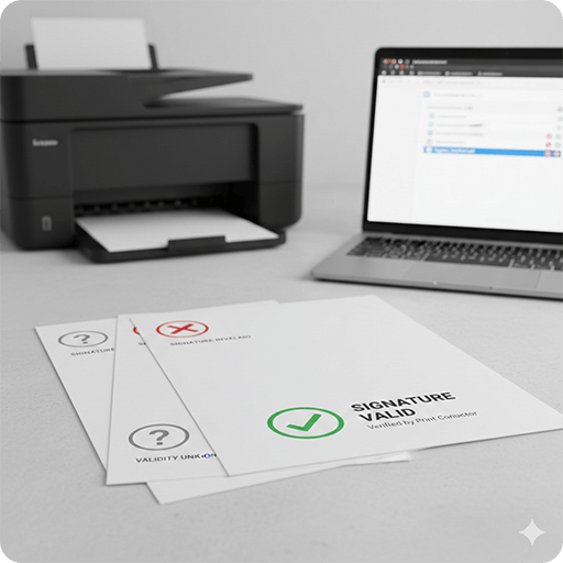 How to Validate Digital Signatures when Printing Multiple PDF Files ...