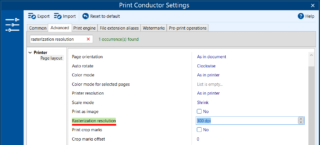 Page Printing Settings | Batch Printing with Print Conductor