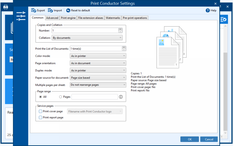 Batch Print Multiple PDF, Text, and Image Files with Print Conductor