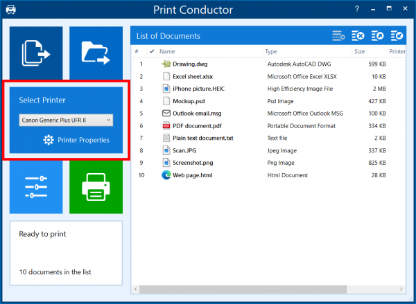 How to Print Files on Different Printers – Print Conductor
